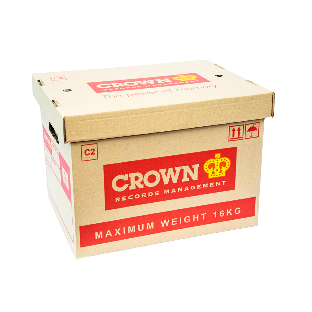 Medium File Storage Carton Box with Lid – Crown Worldwide Malaysia eStore