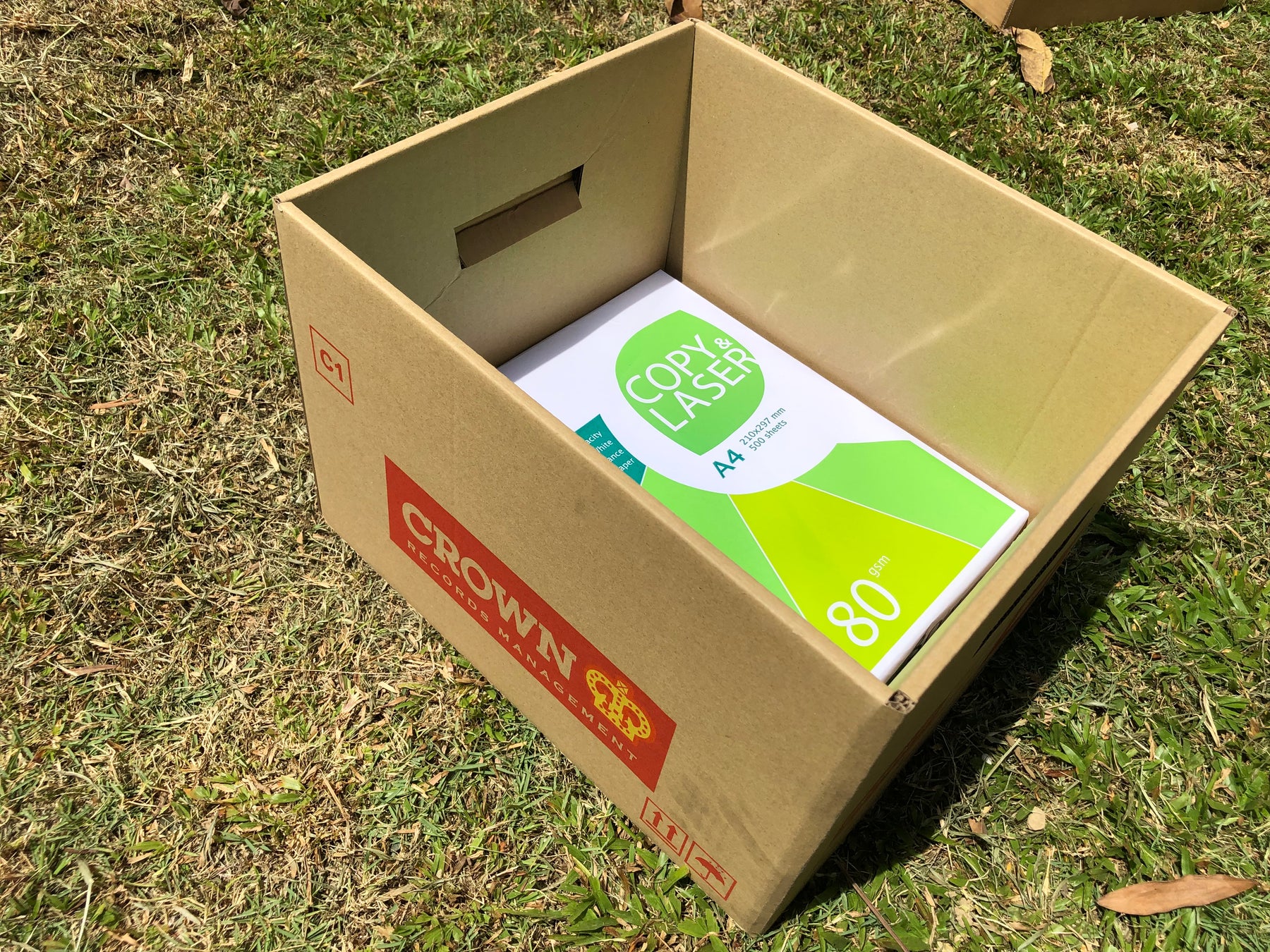 Small File Storage Carton Box with Lid – Crown Worldwide Malaysia eStore